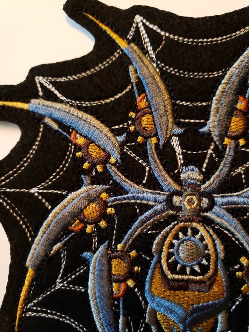 Steampunk Spider Patch | Etsy