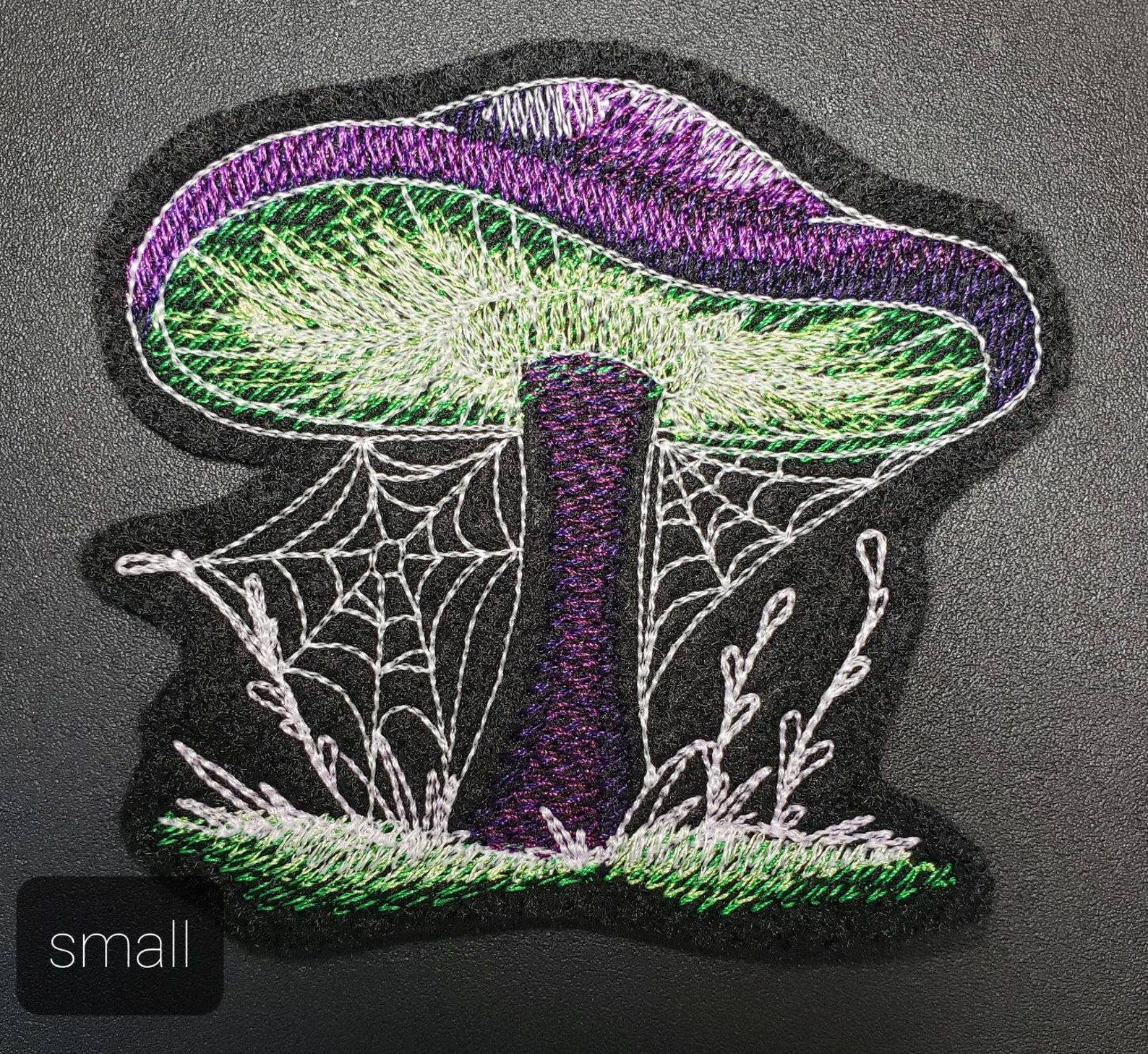 Mushroom Patch, Embroidered Patch - Etsy