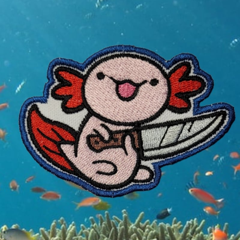 Axolotl Patch - Etsy
