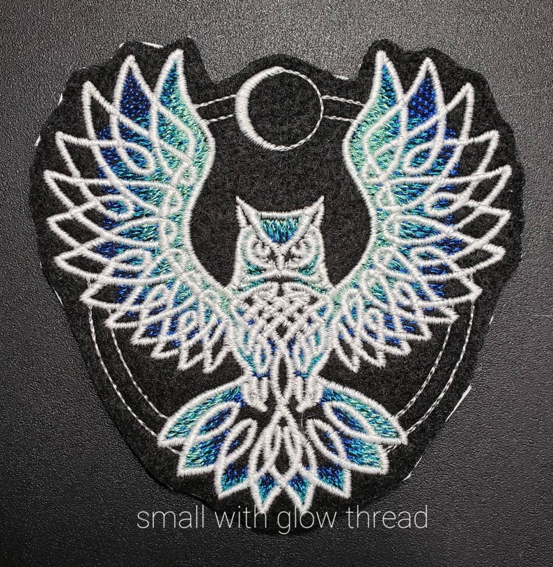 Owl Patch Glow | Etsy