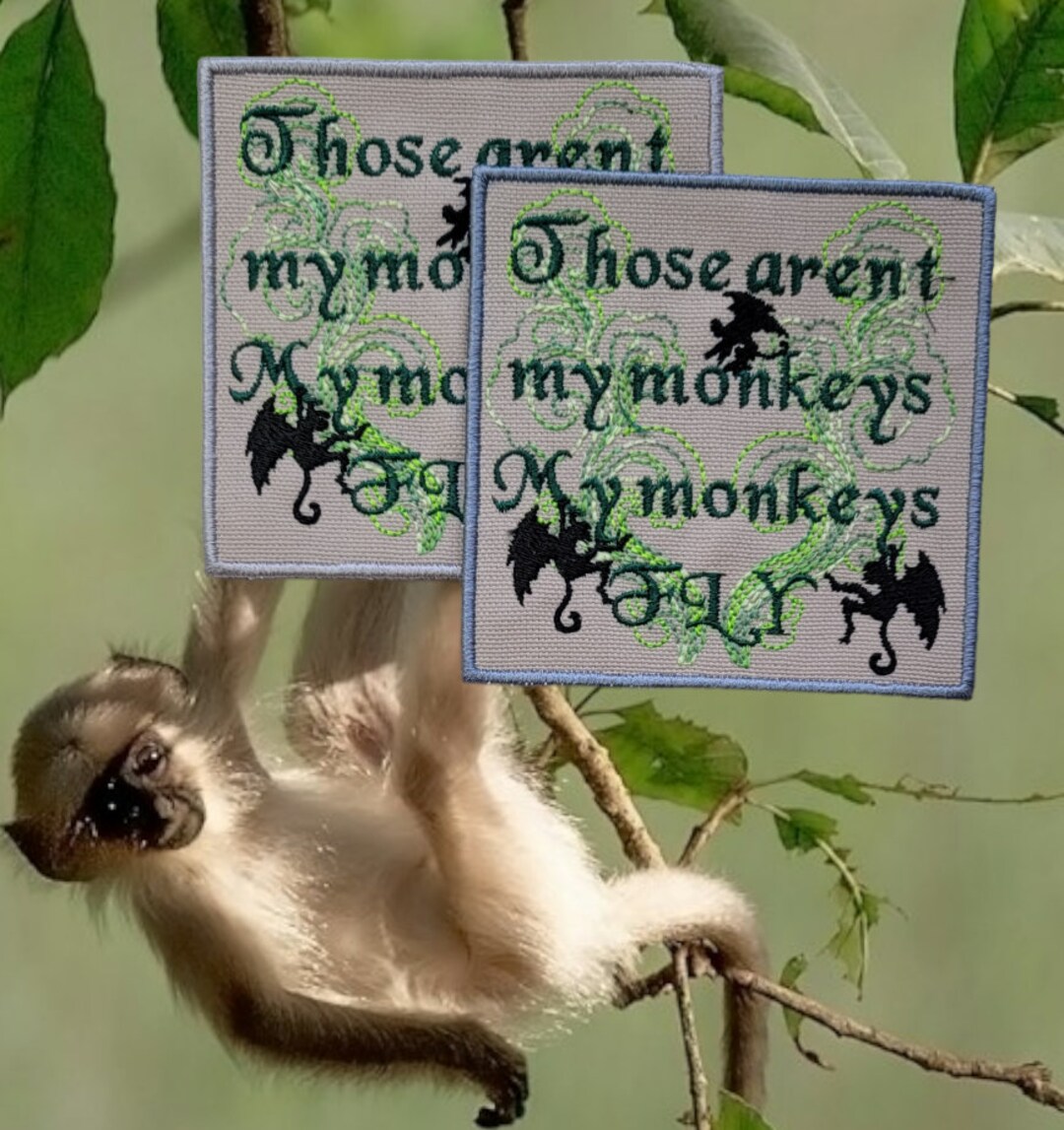 Those Aren't My Monkeys - Etsy