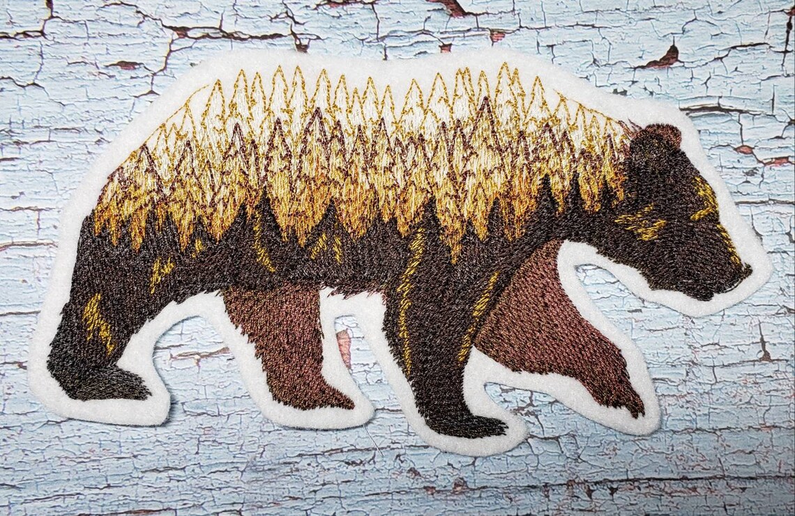 Bear Patch | Etsy