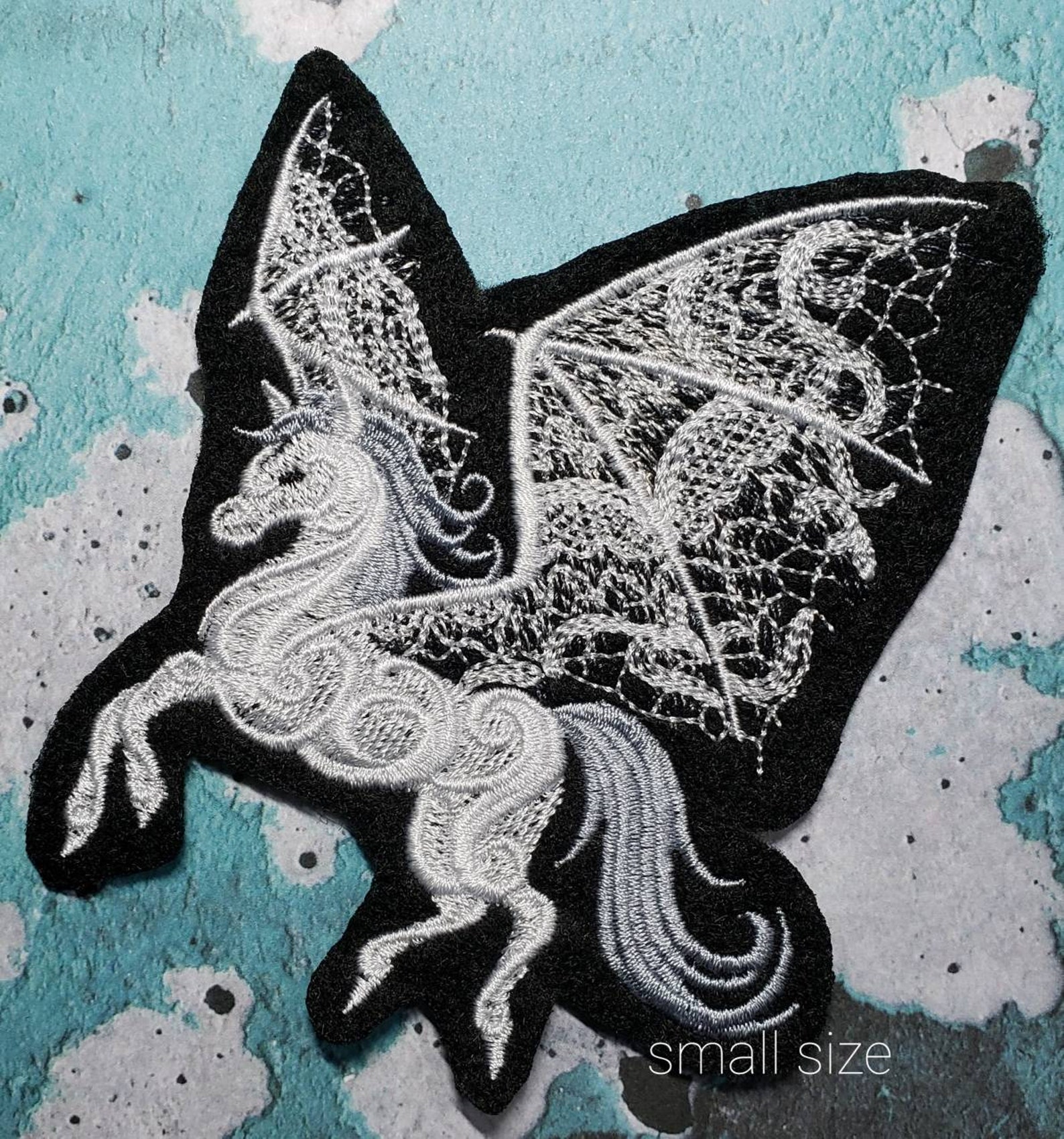 Pegasus Patch Embroidered - Etsy