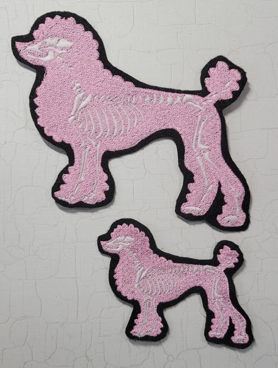 Pink Poodle Patch | Etsy