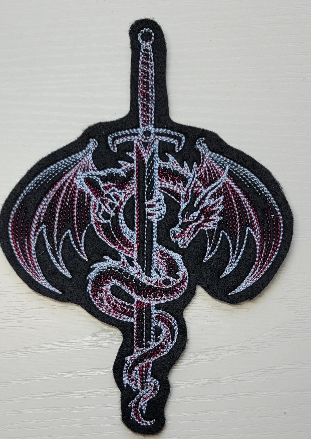 Dragon Patch Embroidered Patch - Etsy