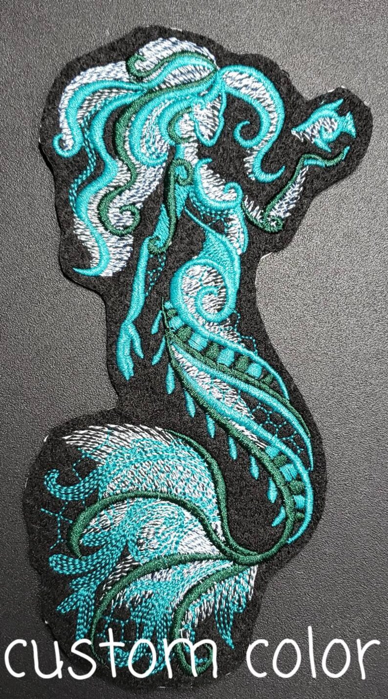 Mermaid Patch - Etsy