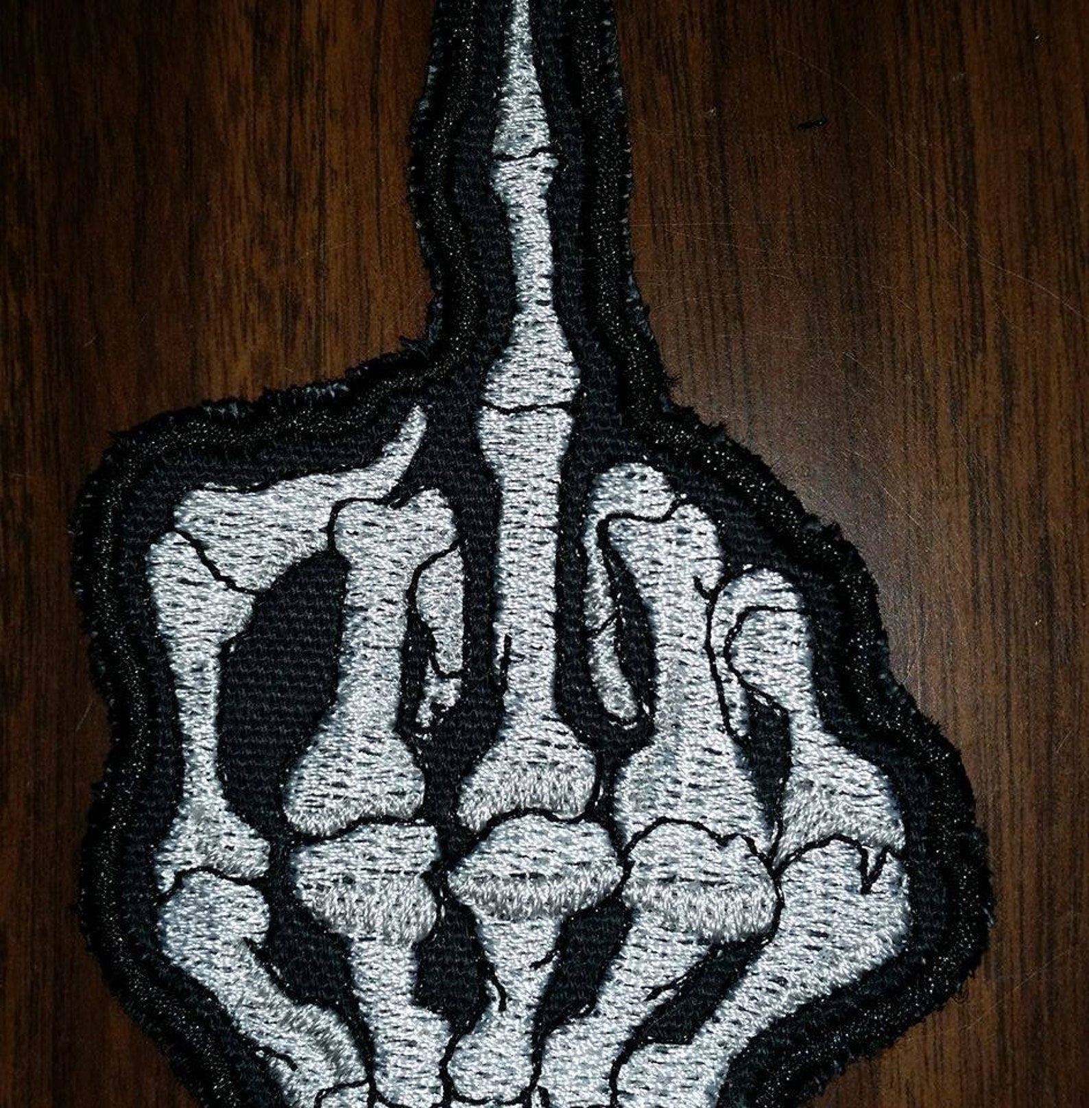 Middle Finger Patch Fk Patch - Etsy