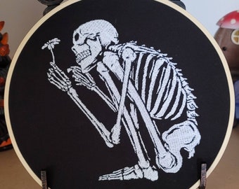 Skeleton for Embroidery - Etsy