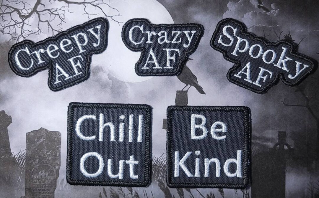 Af Patch Embroidered Patch - Etsy