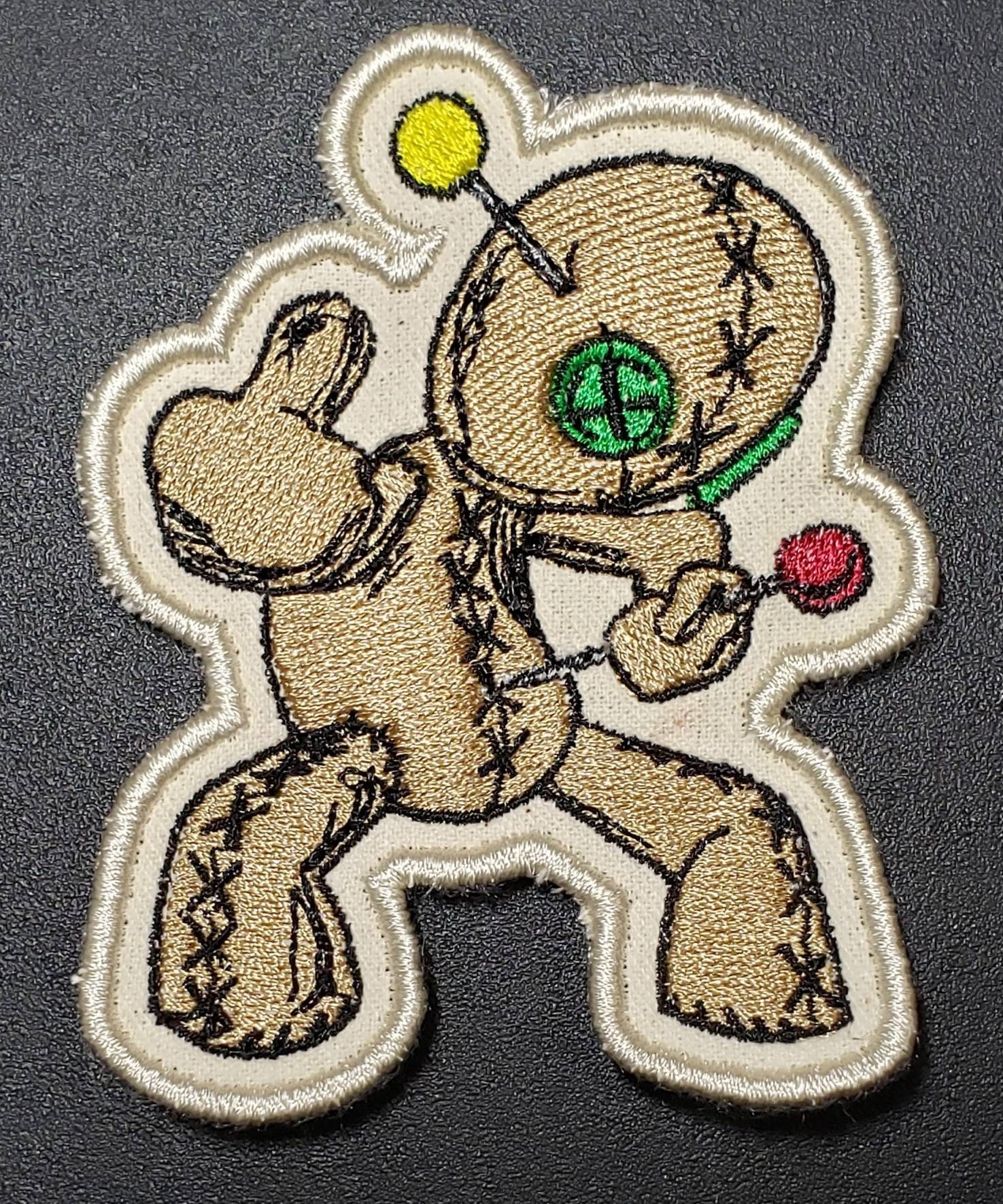 Voo Doo Doll Patch - Etsy