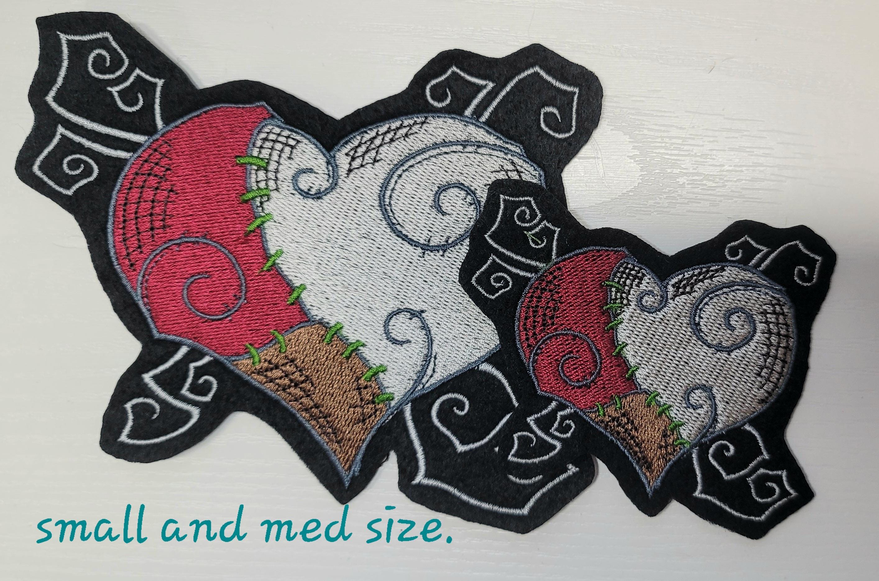 Stitched Heart Patch, Embroidered Patch - Etsy