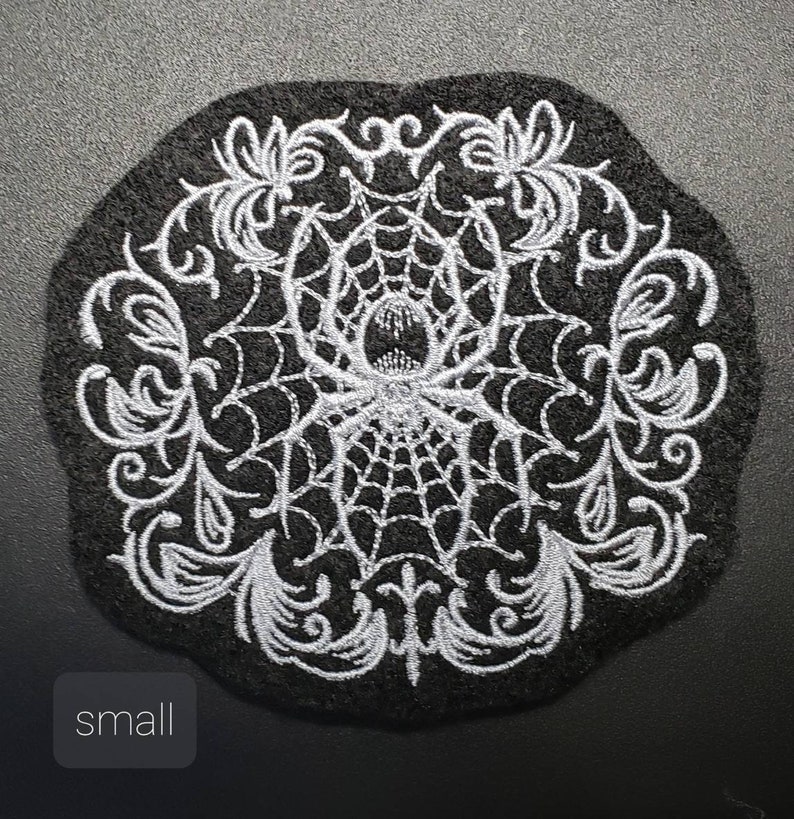 Spider Web Patch | Etsy
