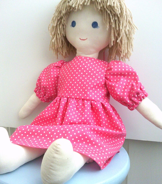 Rag Doll Sewing Pattern - Etsy UK