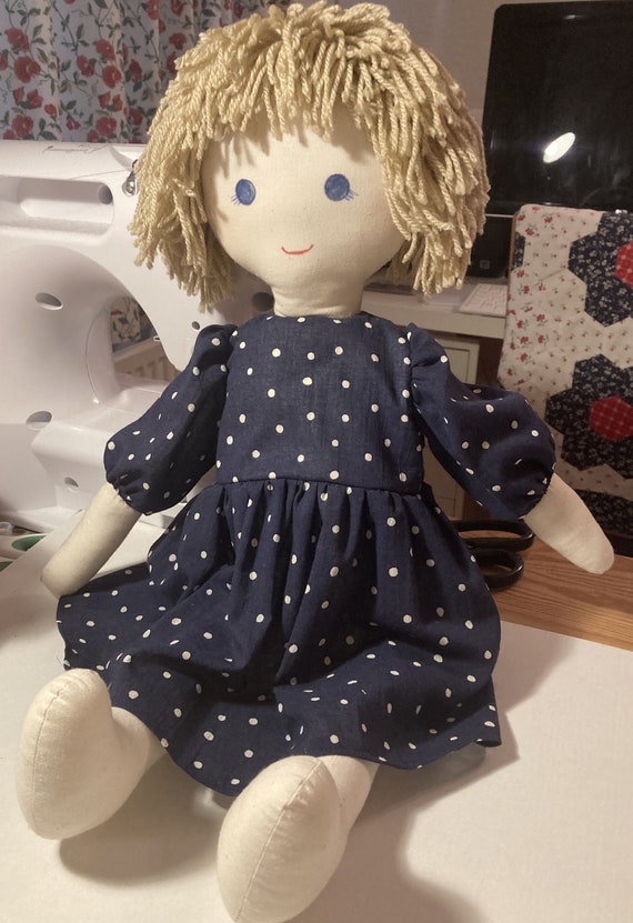 Rag Doll Sewing Pattern | Etsy