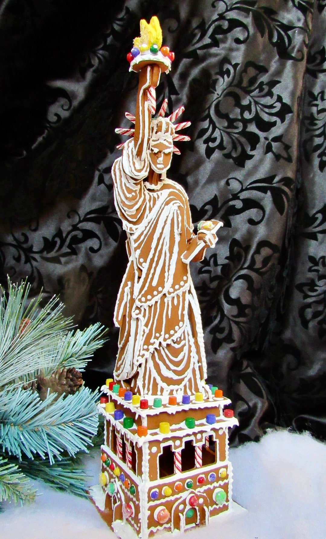 Faux Gingerbread Statue of Liberty - Etsy