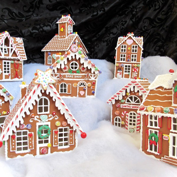 Faux Gingerbread House - Etsy