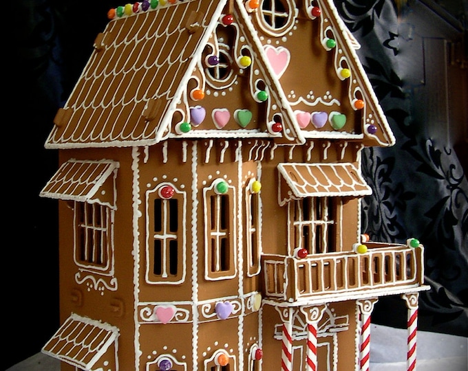 Faux Gingerbread House in the Victorian Style - Etsy