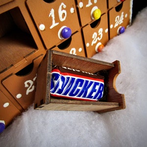 Faux Gingerbread up on the Housetop Advent Calendar - Etsy