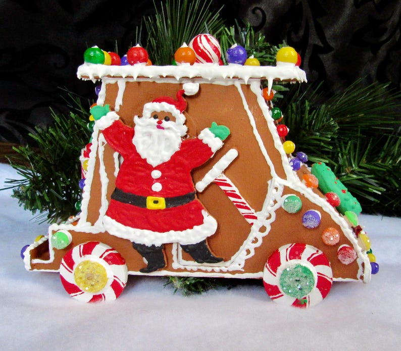 Faux Gingerbread Golf Cart - Etsy