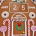Faux Gingerbread House Countdown to Christmas Calendar - Etsy