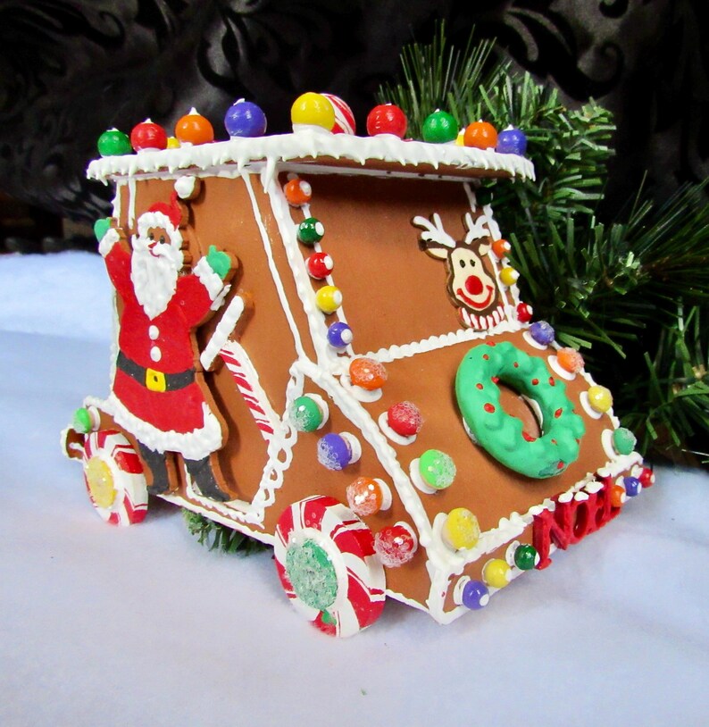 Faux Gingerbread Golf Cart - Etsy