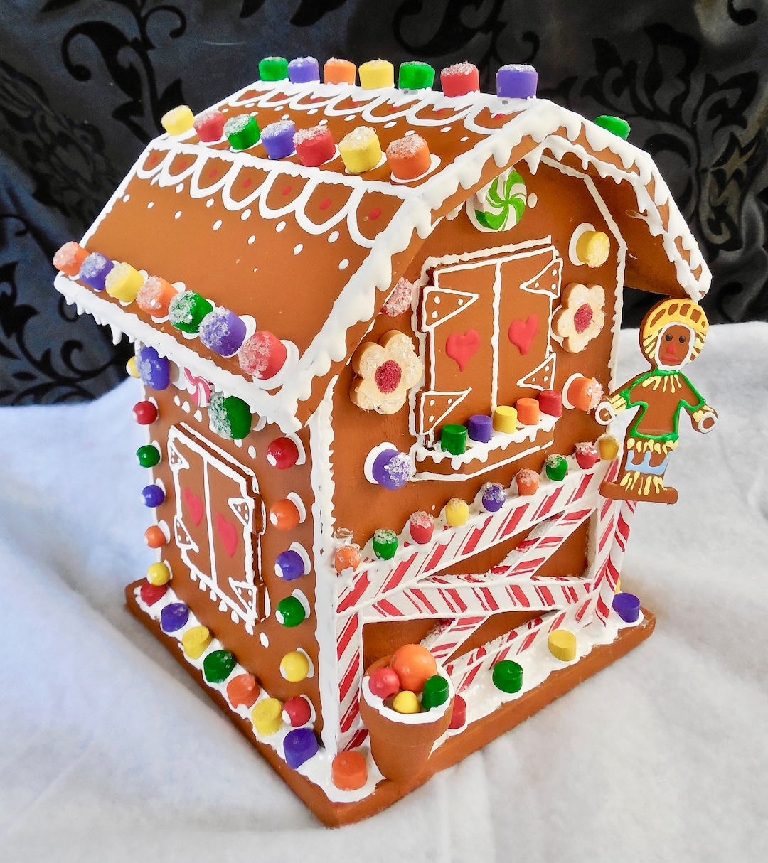 Faux Gingerbread Garden Shed - Etsy