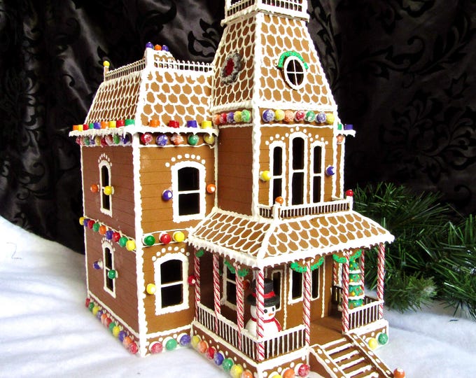 Faux Gingerbread Gothic Manor - Etsy
