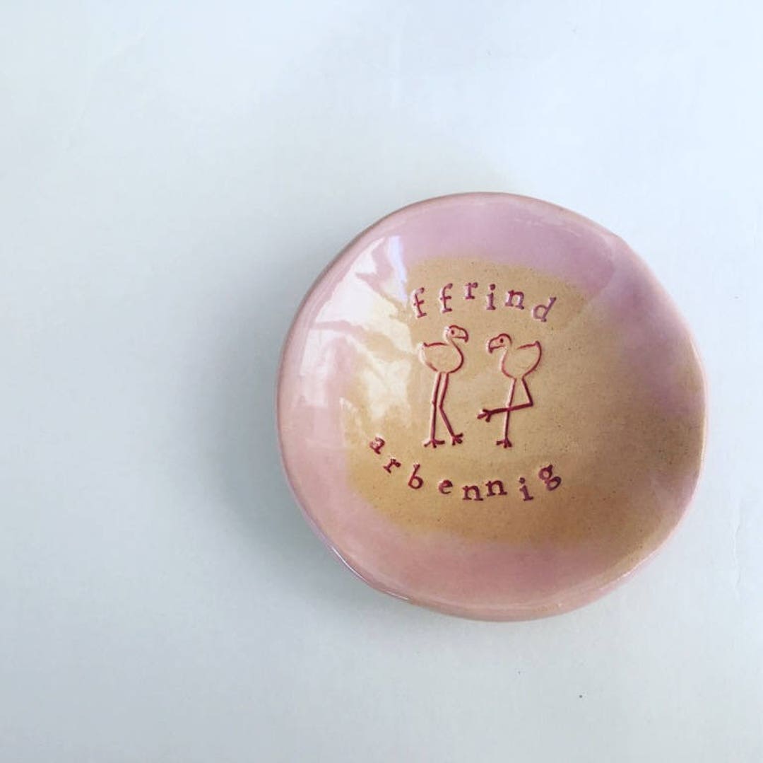 Ffrind Arbennig Ceramic Dish: Special Friend Gift, Made in Wales - Etsy UK