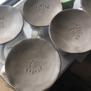 Diolch (thank You in Welsh) Little Ceramic Dish. Made in Wales. Free UK ...