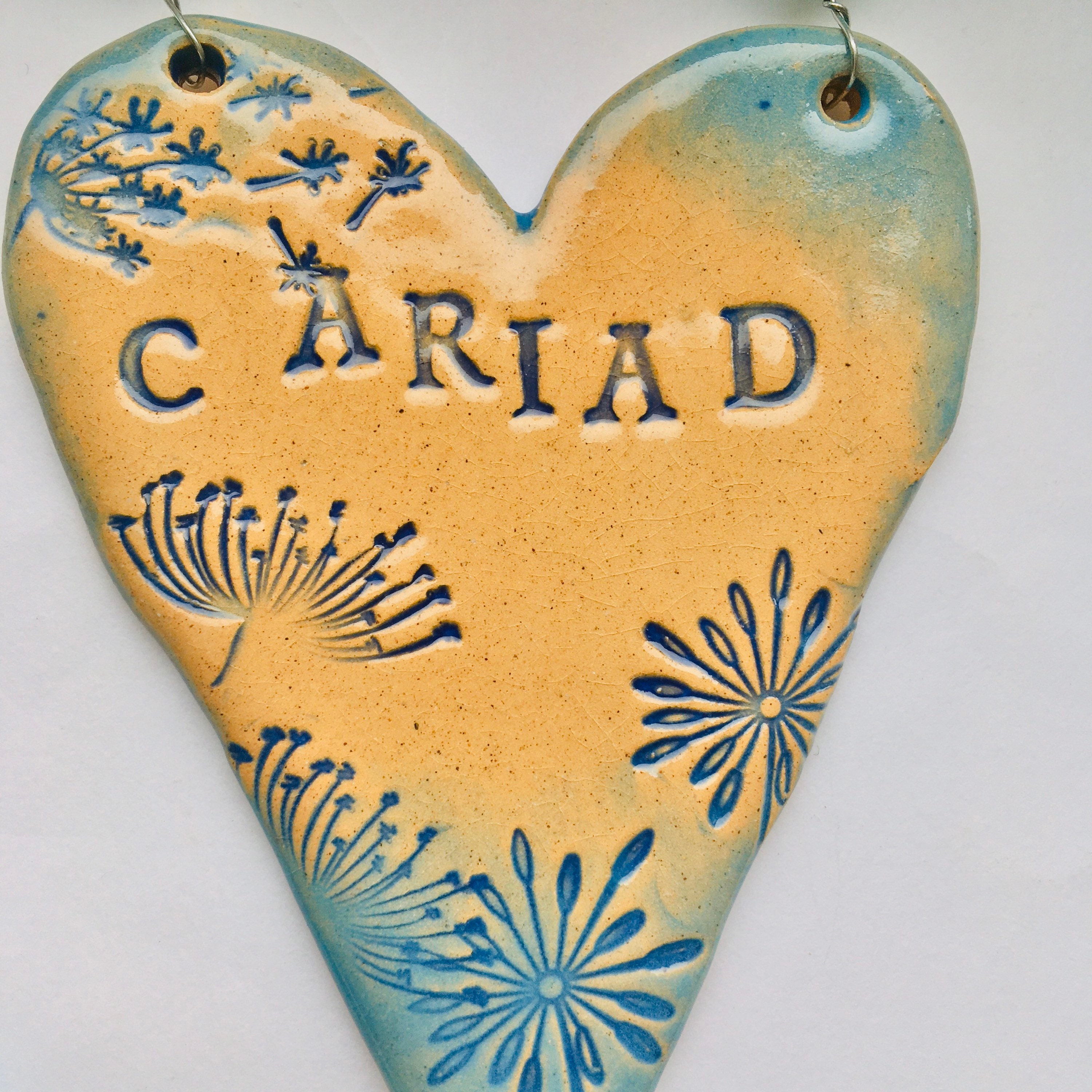 Welsh language hearts, Cwtch, Calon, Cariad