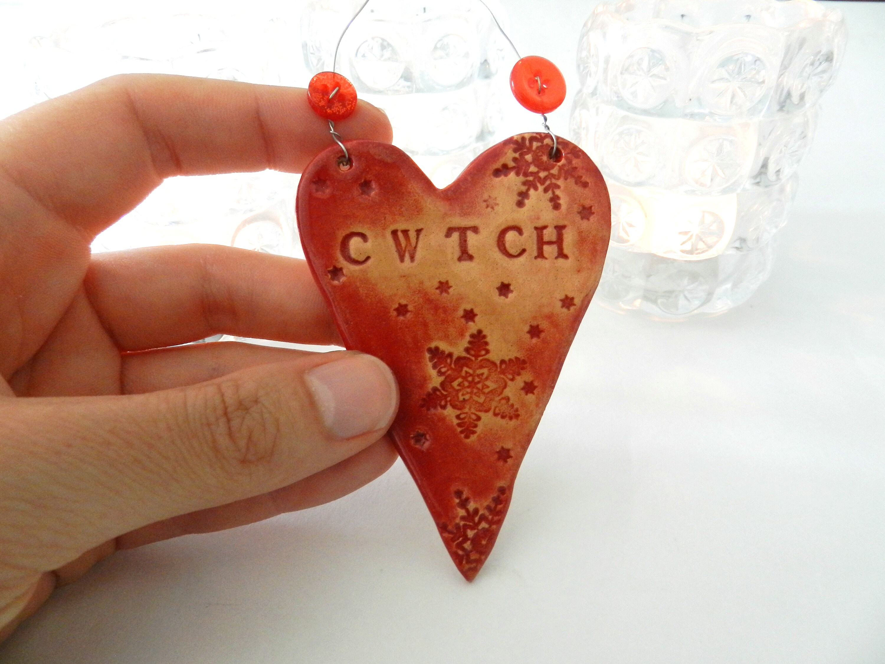 Cwtch (Hug in Welsh) Heart