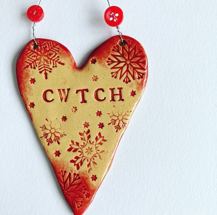 Cwtch (Hug in Welsh) Heart