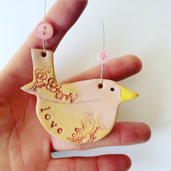 Ceramic Bird - Etsy