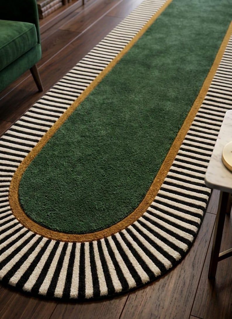 Runner Rug, Hand Tufted Wool Rug, Rug for Living Room, Home Decor ...