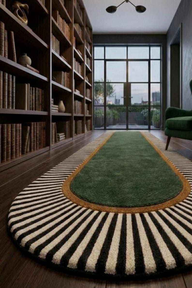 Runner Rug, Hand Tufted Wool Rug, Rug for Living Room, Home Decor ...