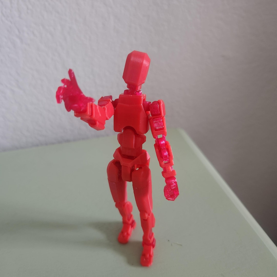 Red 3d-printed Dummy13 - Etsy