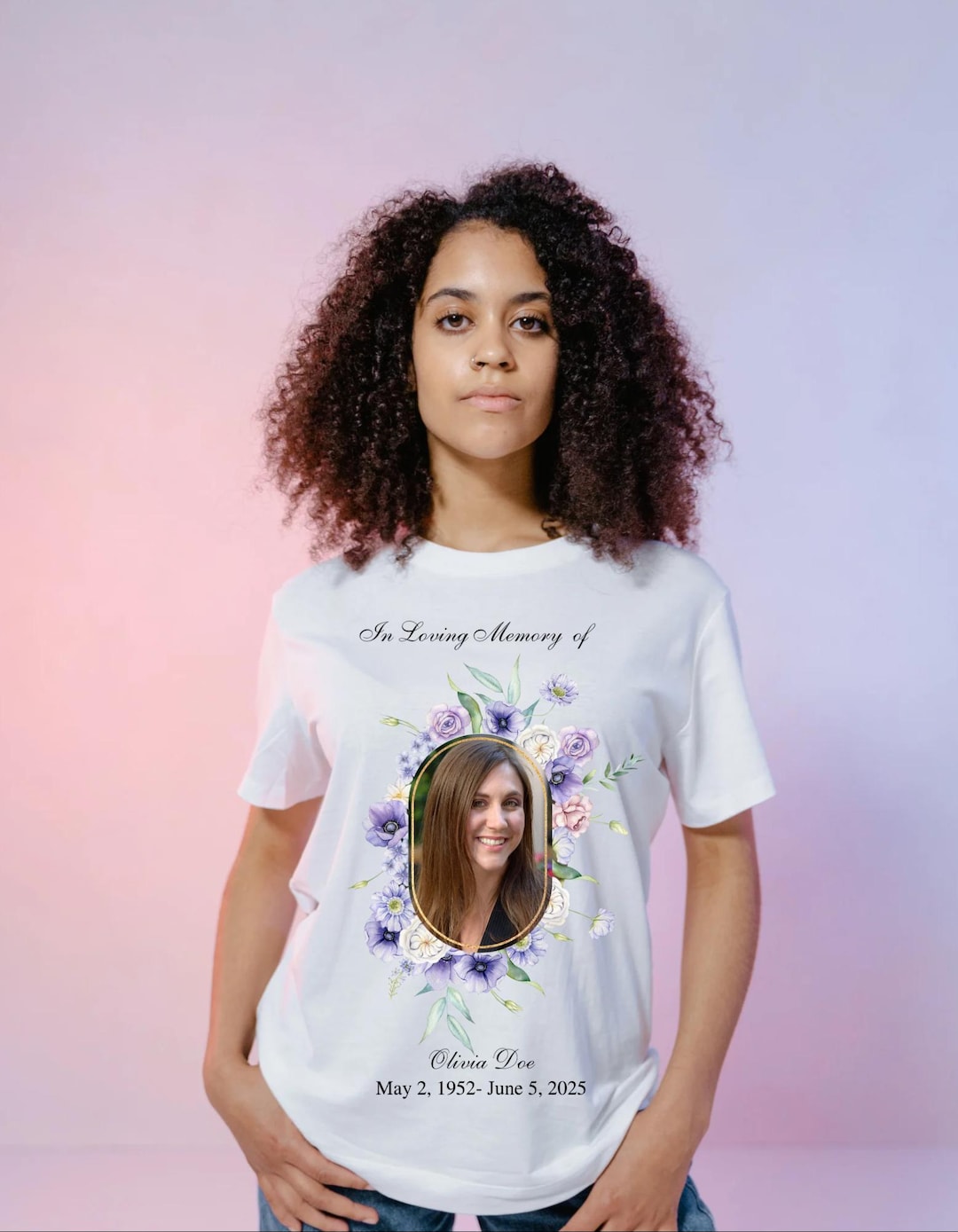 Memorial T-shirt Template: Editable RIP Design (digital Download) - Etsy