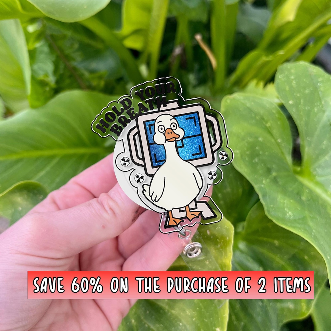 Funny Goose X-ray Retractable Badge Reel: Rad Tech Gift - Etsy
