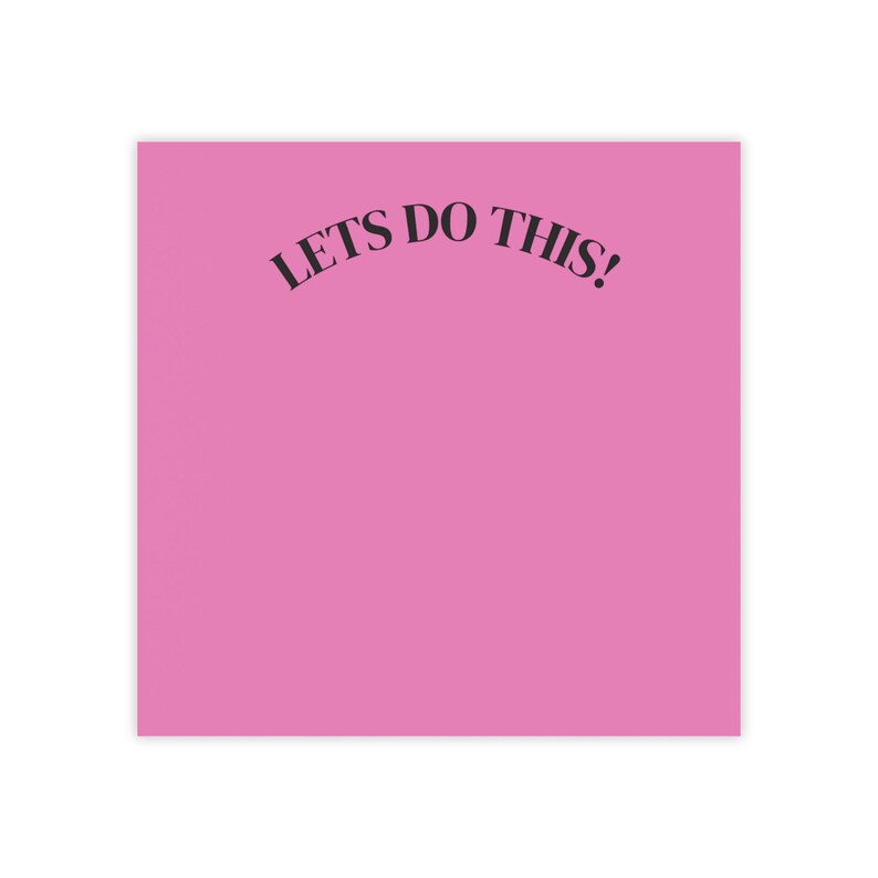 Motivational Post-it Note Pads | Perfect for Students, Teachers, Office ...