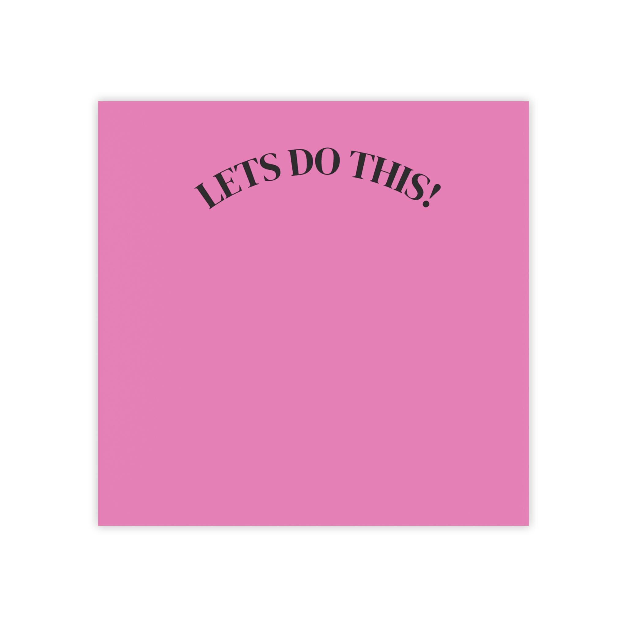 Motivational Post-it Note Pads | Perfect for Students, Teachers, Office ...
