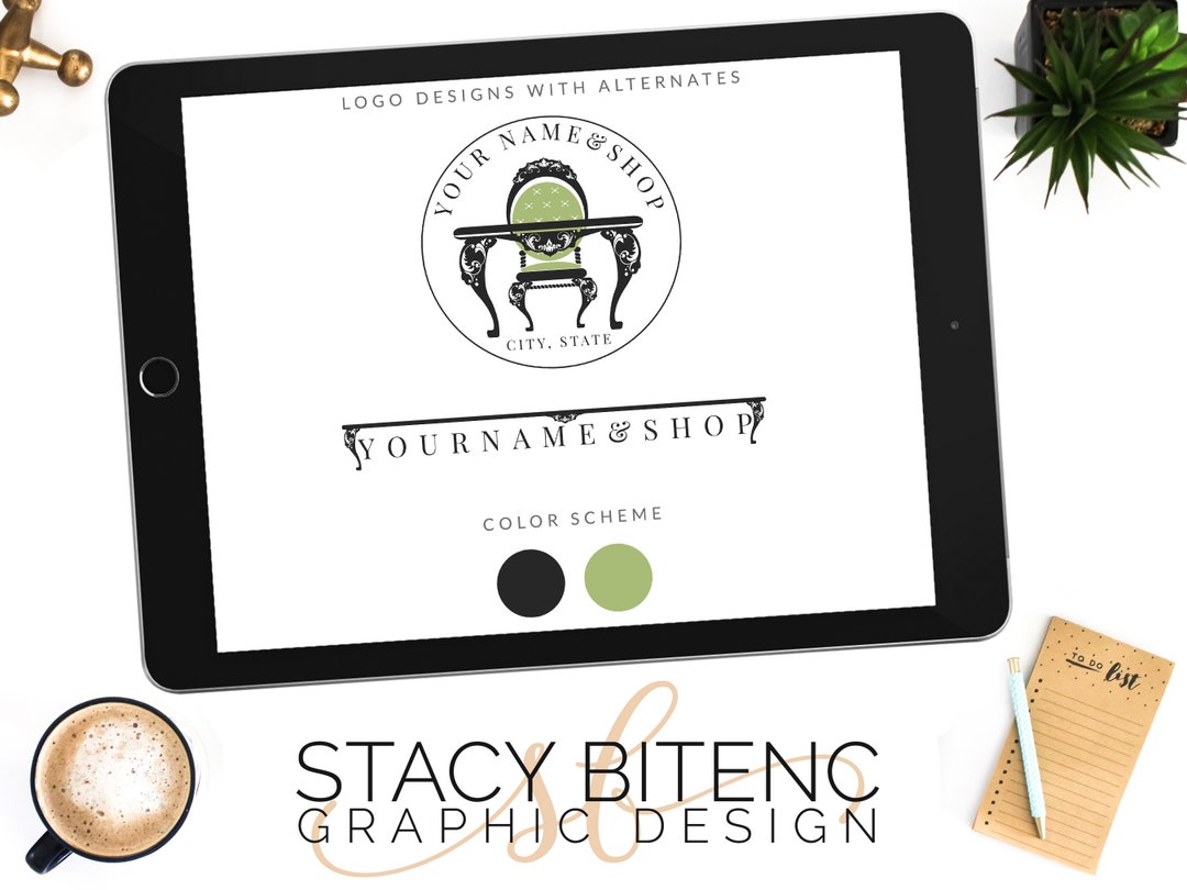 Made to Order Logo Design, Furniture Logo, Home Decor, Desk Logo ...