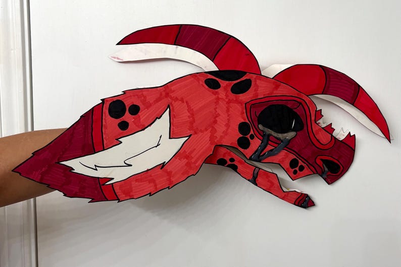 Velocity Dragon Hand Puppet - Etsy