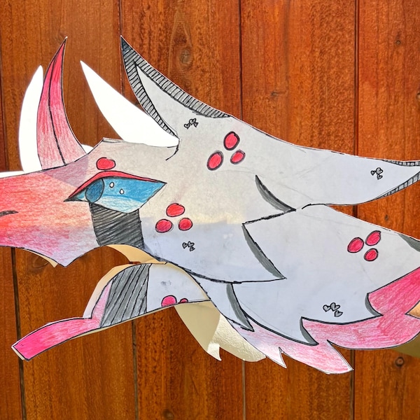 Forkscales Dragon Puppets - Etsy