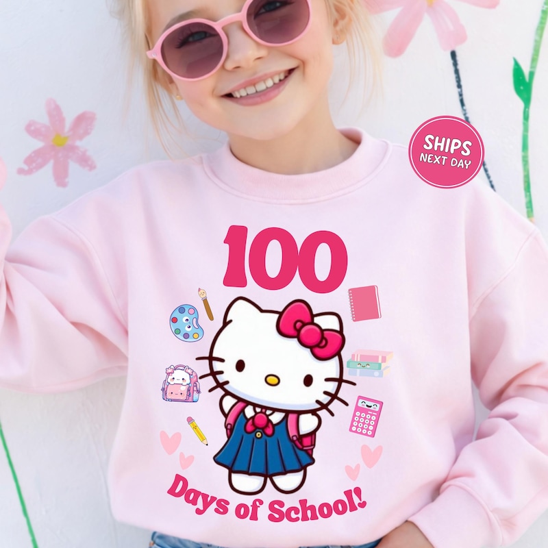 100th Day Cat - Etsy