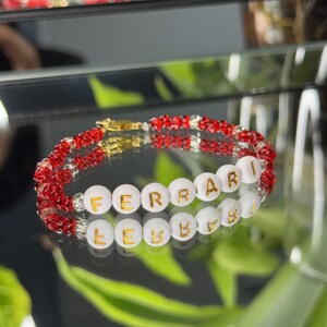 F1 Ferrari Team Bracelet - Etsy