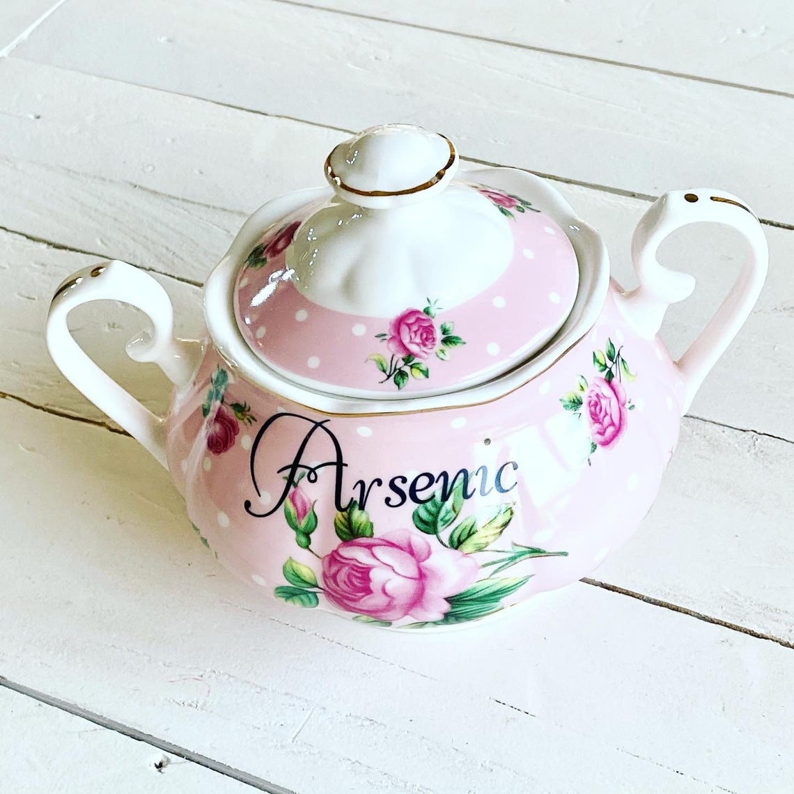 You've Been Poisoned Tea Set Includes Cyanide Teapot | Etsy