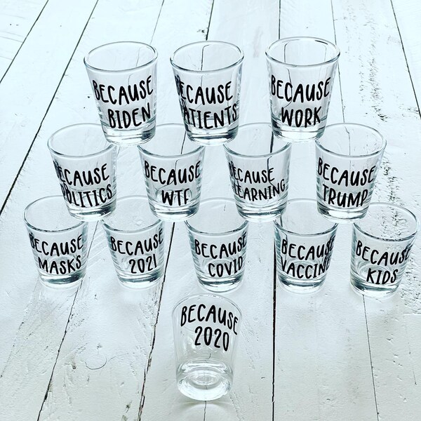 Funny Shot Glasses - Etsy