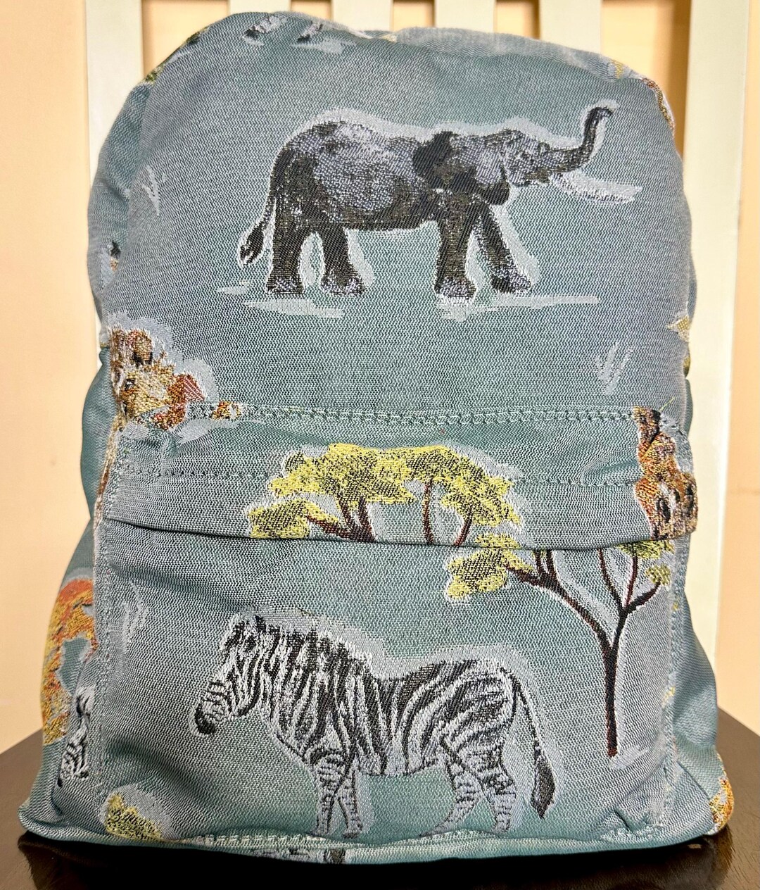 Light Blue Safari Backpack - Etsy