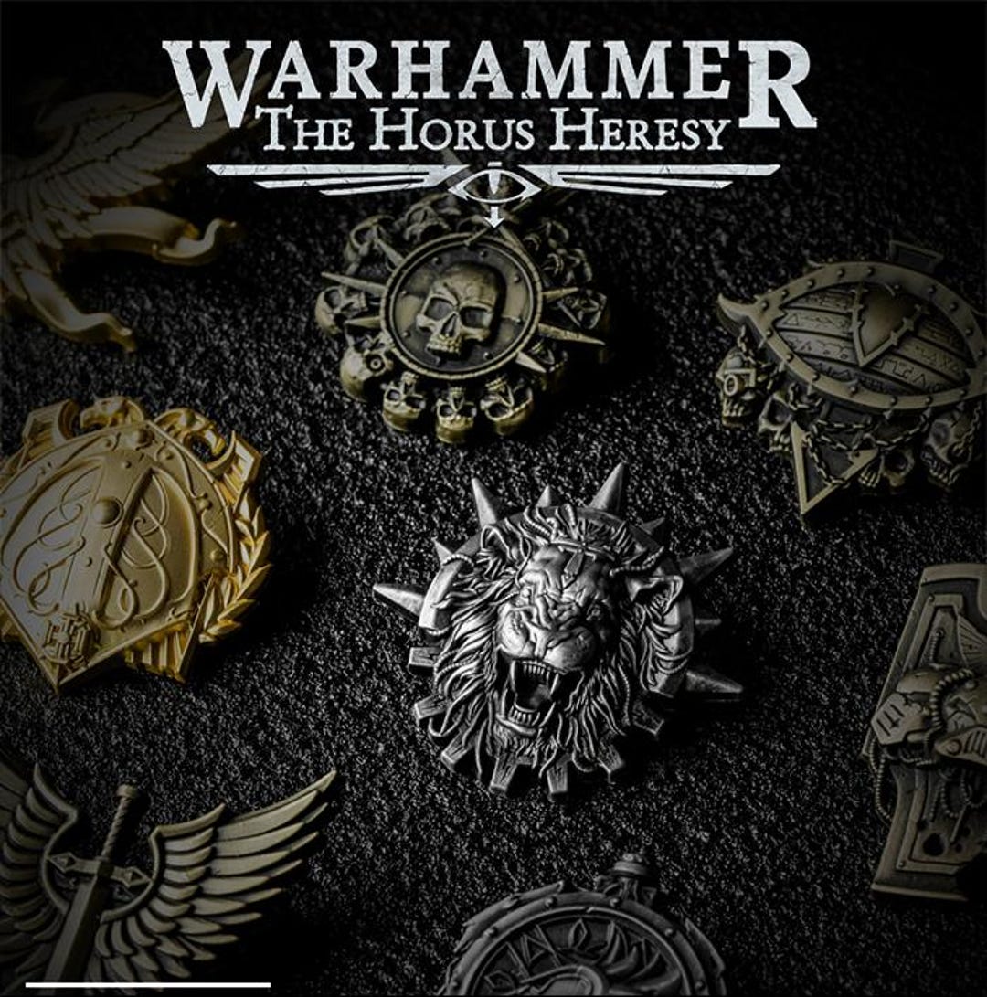 Warhammer 30K Burning Galaxy Legion Badge | Horus Heresy Era Chapter ...