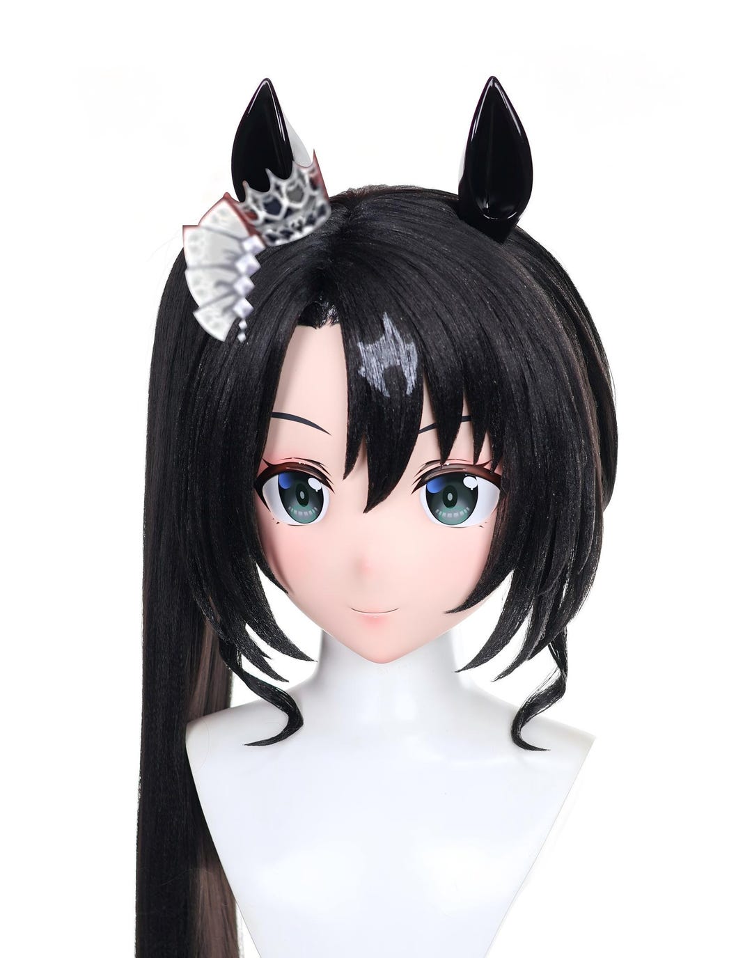 Kigurumi Cosplay Mask | Uma Musume Satono Crown Full Head Helmet ...